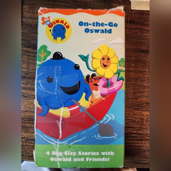 Nickelodeon | Media | Nickelodeon Jr Onthego Oswald Vhs Tape 203 | Poshmark